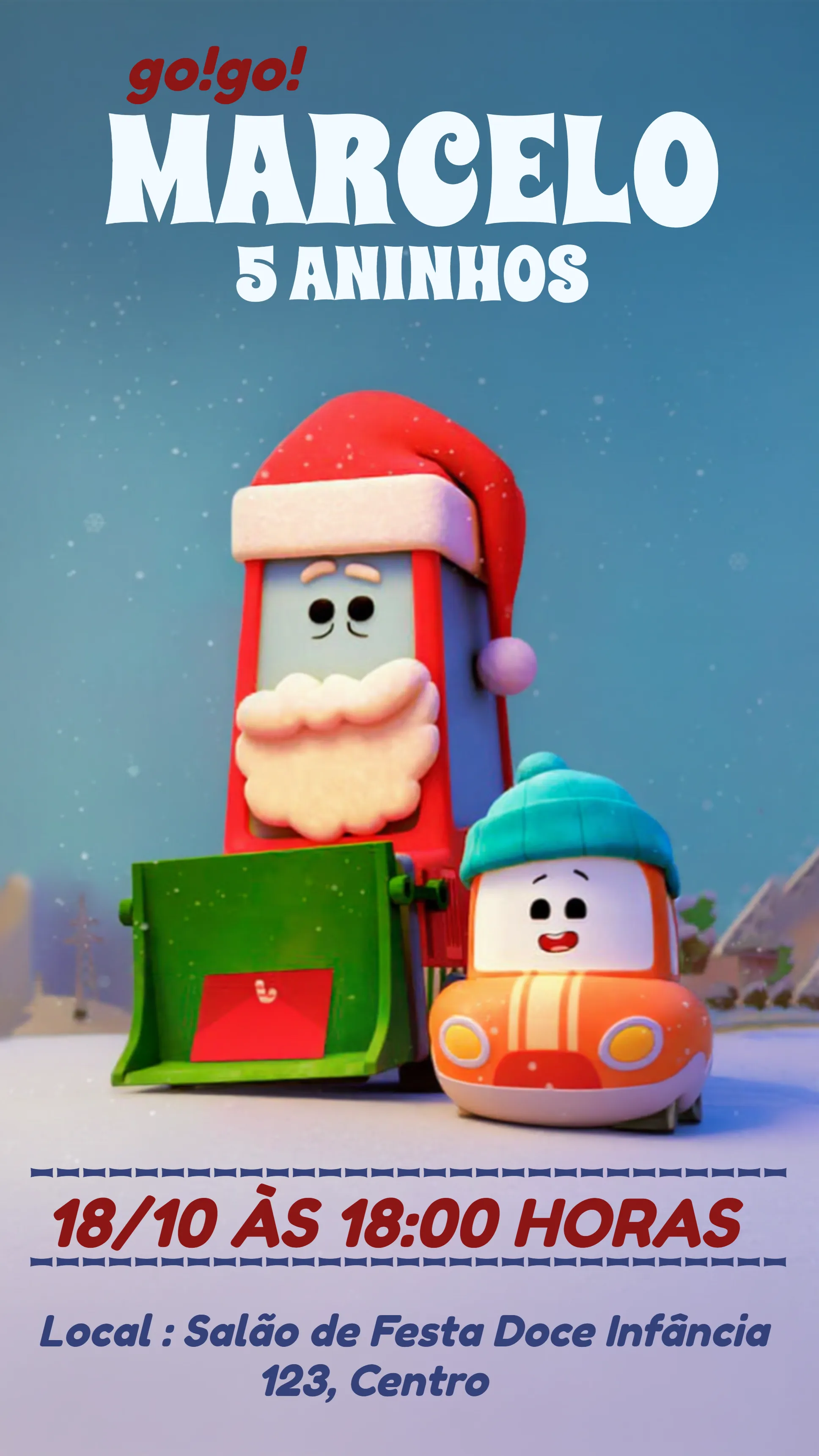 Cory Carson Christmas Celebration - Invitation for Holidays | Convitede