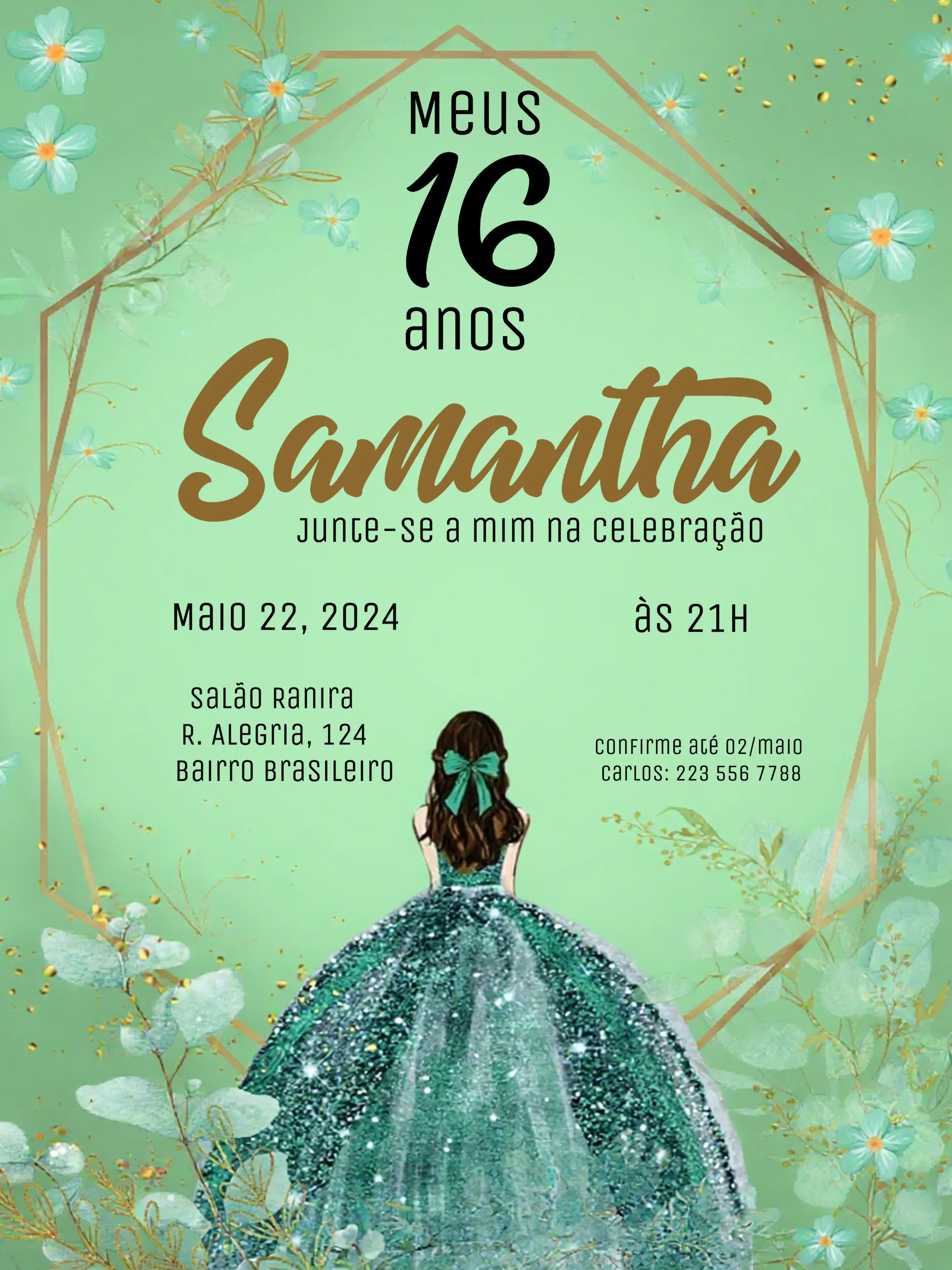 Free 15 Anos Princesa | Editable Templates, Models & Creative Resources ...