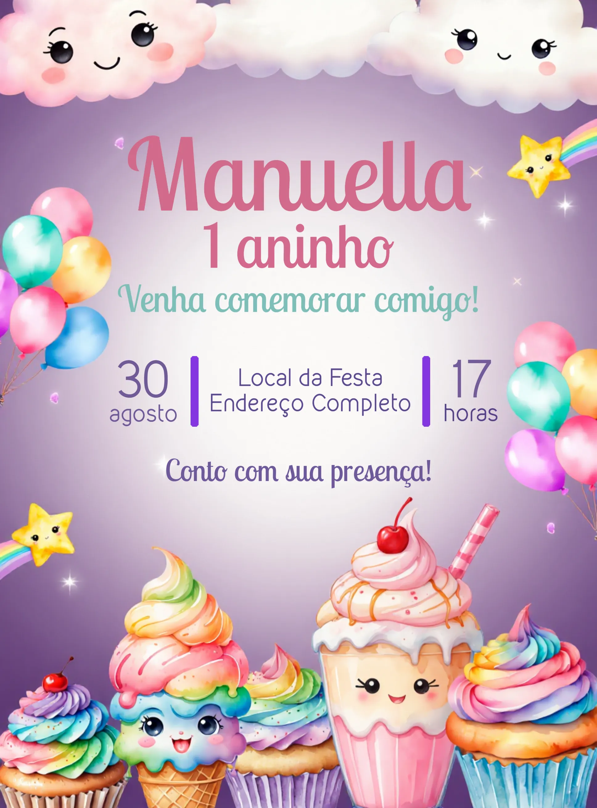 Pasteleria Cupcakes Grátis | Templates Editáveis, Modelos e Recursos ...