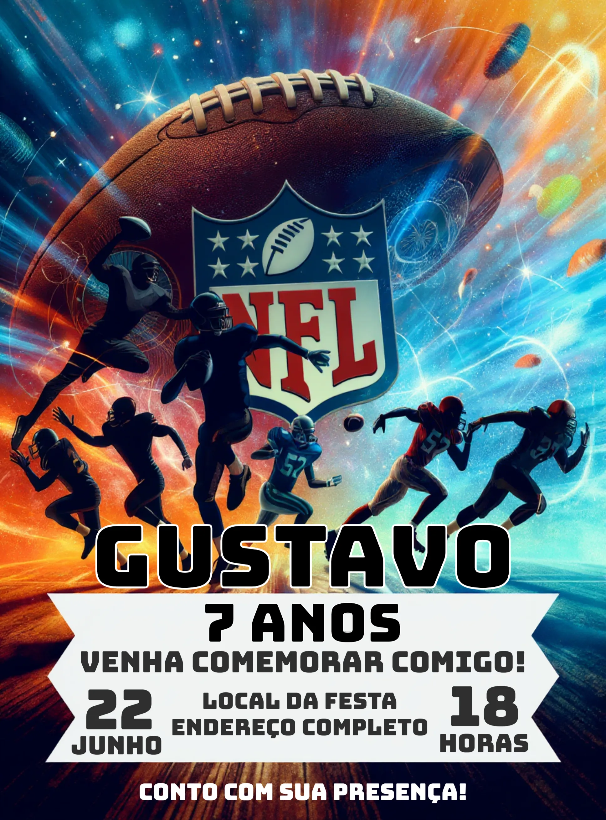 Nfl Grátis | Templates Editáveis, Modelos e Recursos Criativos ...