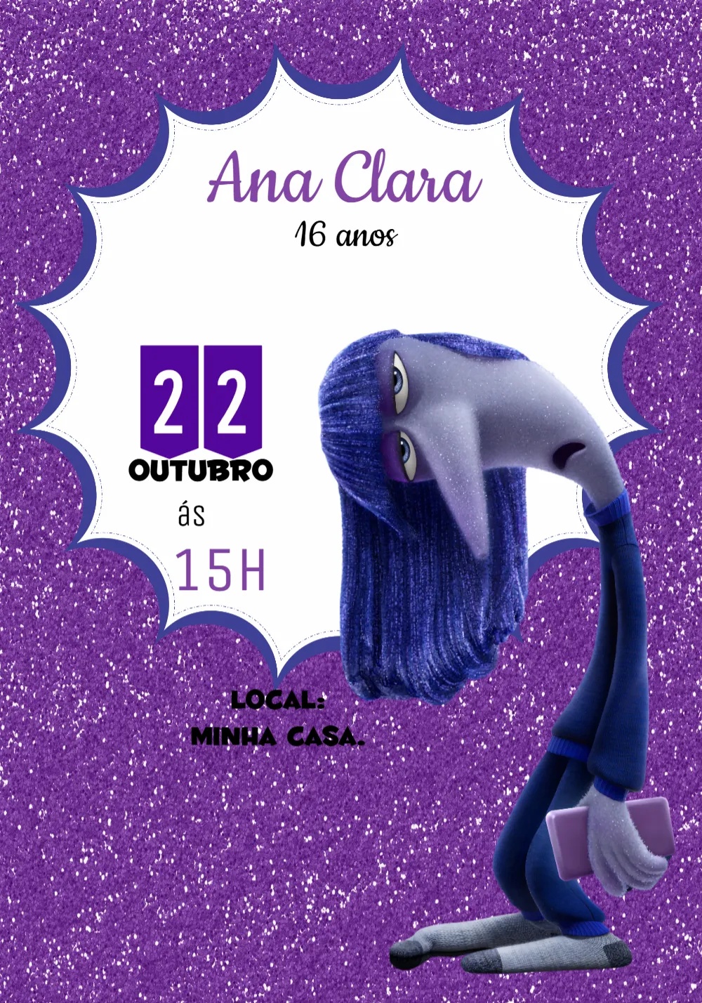 Digital Invitation Tedium Fun Mind 2 - Birthday | Convitede